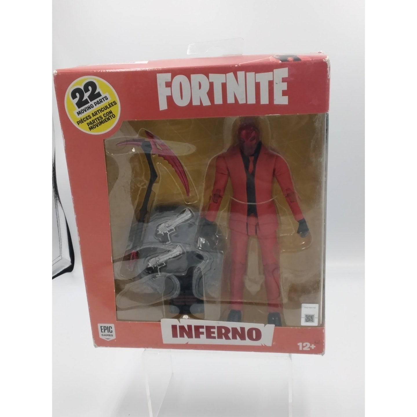 Inferno Fortnight Mcfarlane action figure on card – Mad Rad Retro Toys